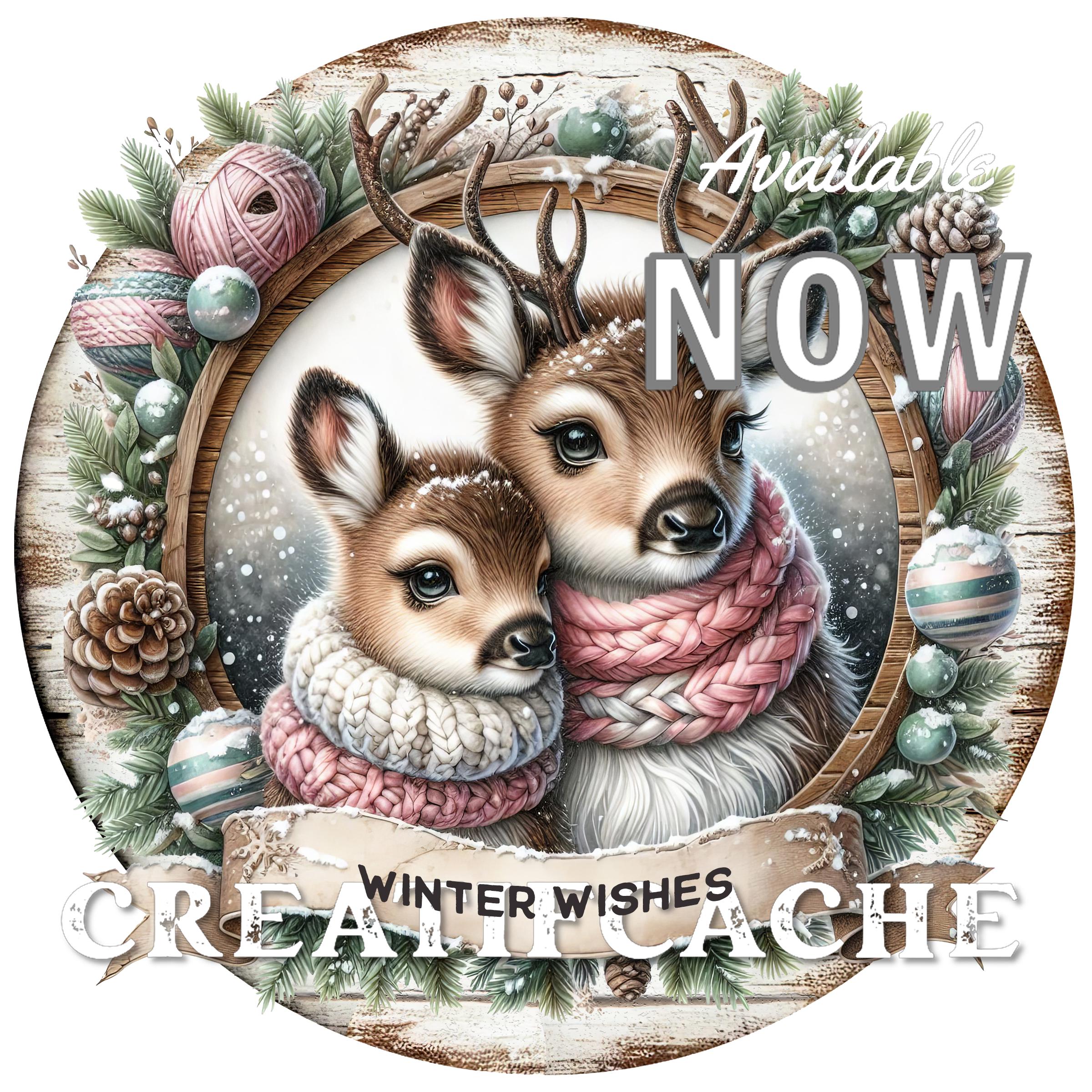 Cute, Christmas Reindeer, Baby Reindeer, Sublimation Circle, DIY, PNG ...
