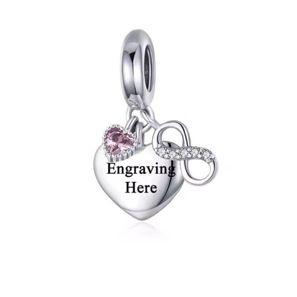 Personalized Pandora Charm - Etsy