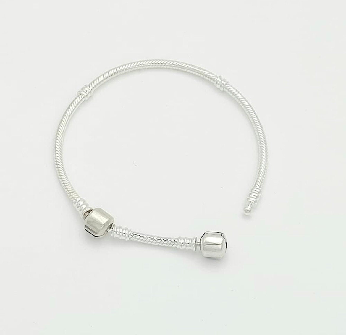 925 Sterling Silver Charm Bracelet Extender Clasp 3.5cm (1.35inches ...