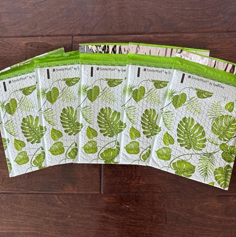 10 OR 20 Pack - 6x10" 4 Patterned Designer Bubble Mailers! Padded-self ...