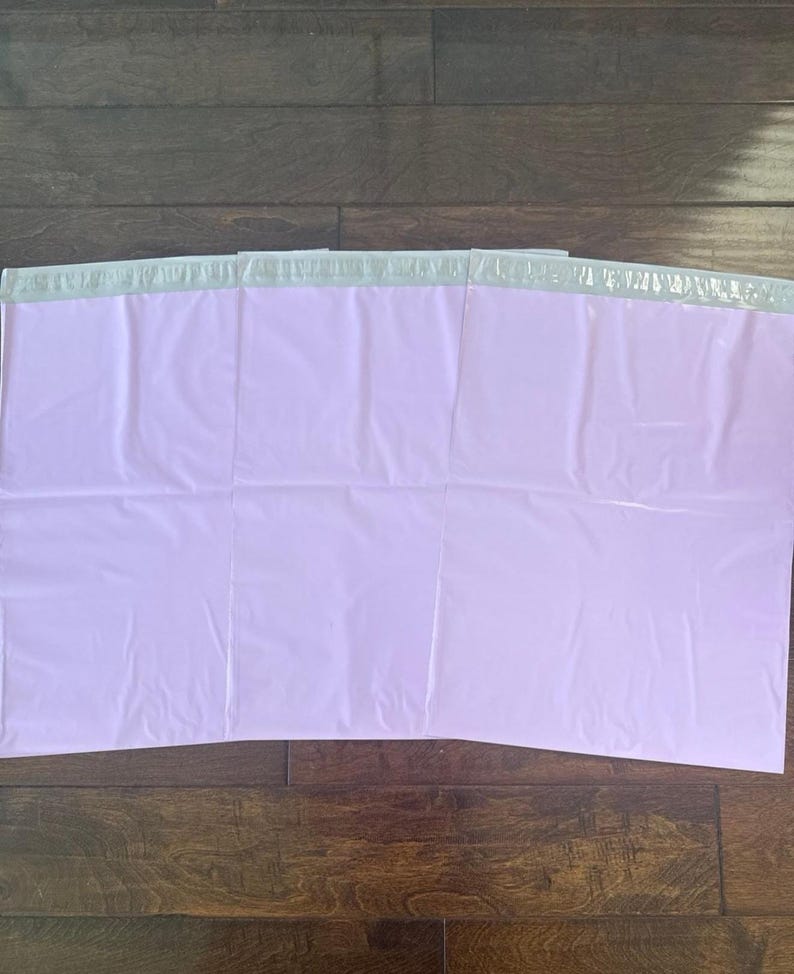 10 OR 20 Pack - 12x15.5" Beautiful Mix of 10 Colors Designer Poly ...