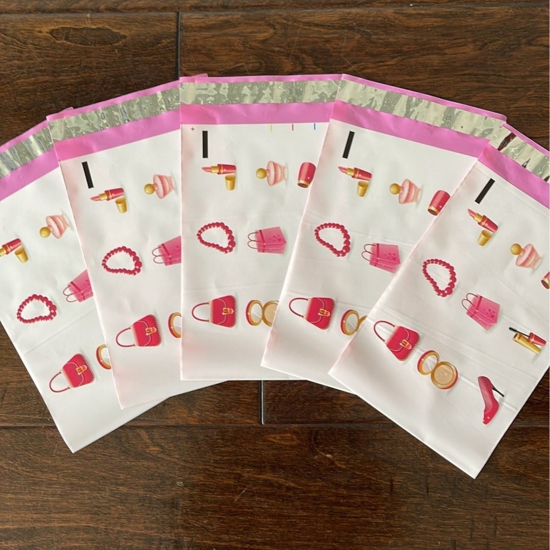 25 OR 50 Pack - 6x9" Makeup Designer Poly Mailers! Non-padded, Self ...