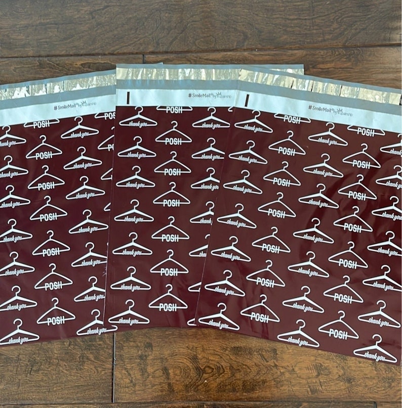10 or 20 Pack 14x17 XL Beautiful Posh Hanger Designer Poly Mailers Non ...