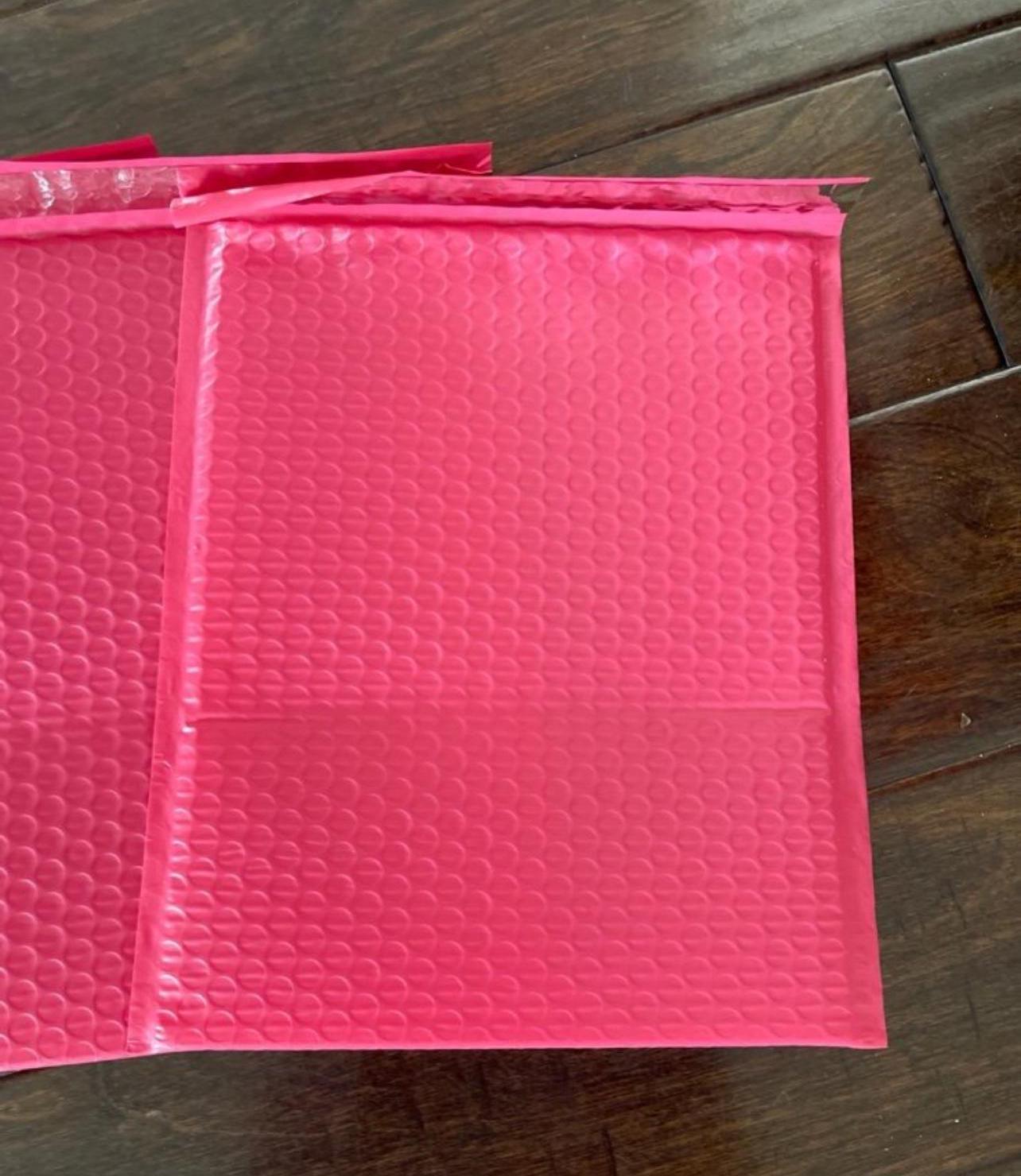 10 or 20 Pack - 8x12" XL Beautiful Hot Pink Designer Bubble Mailers ...