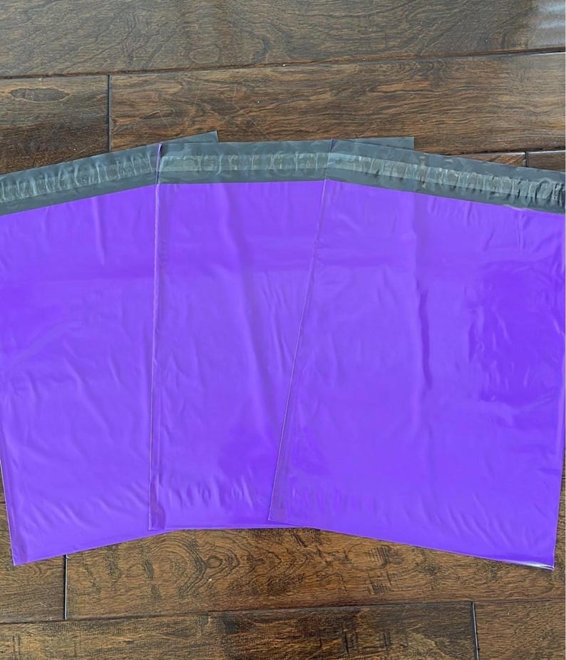 10 OR 20 Pack - 12x15.5" Beautiful Mix of 10 Colors Designer Poly ...