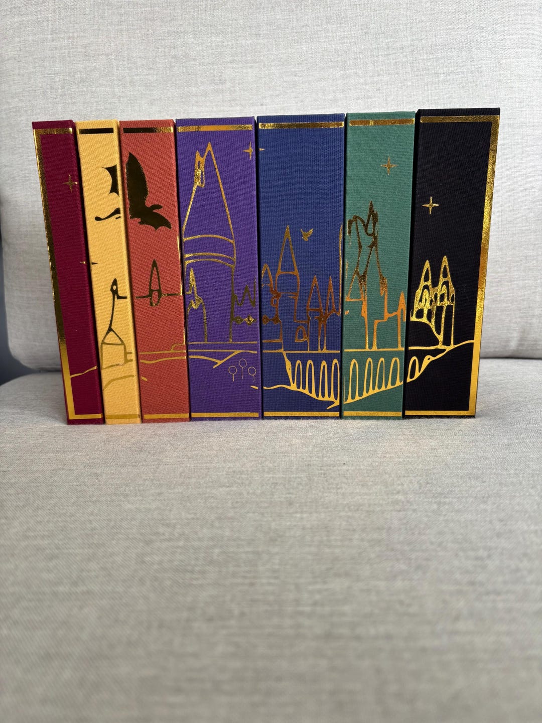Harry Potter Rebound Book Set – Custom Hardcover Collector’s Edition ...