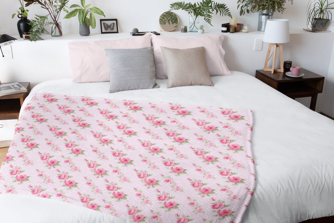 Oversize Coquette Blanket, Coquette Blanket, Coquette Bedroom Decor ...