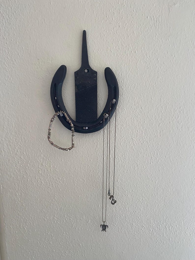 Handmade Horseshoe/rasp Hanger or Decor - Etsy