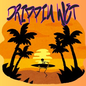 Drippin' Wet PNG Digital Download 4 Unique Designs, Trending Tik Tok ...