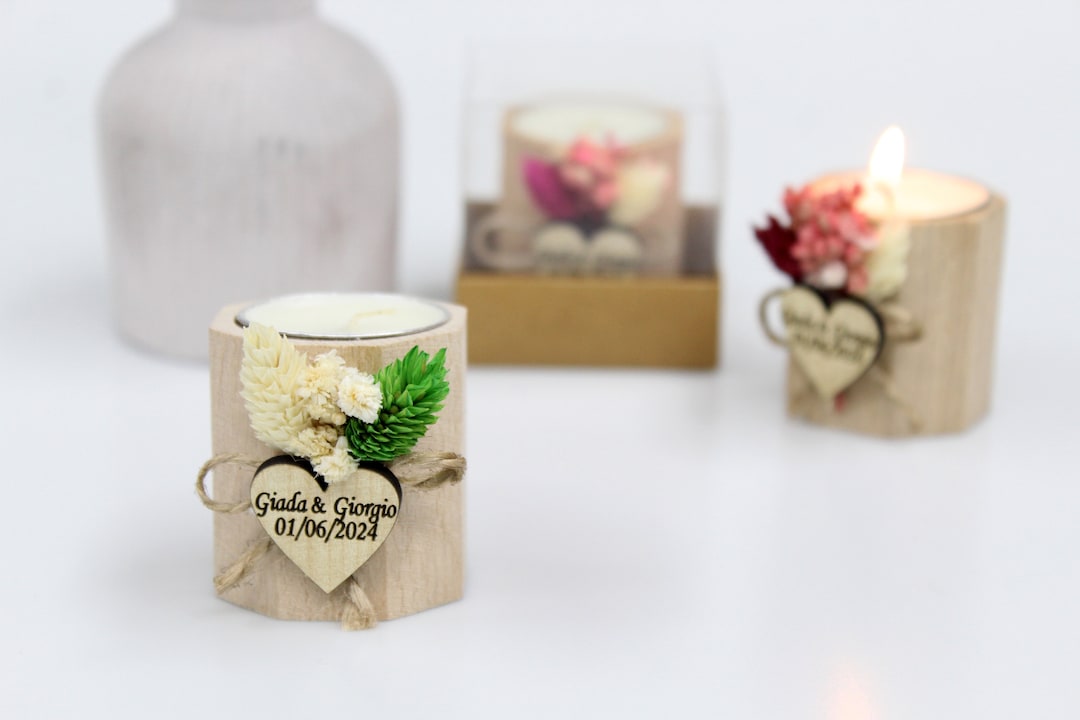 Candle Wedding Favors Rustic Wedding Favors Unique Wedding Favors, New ...