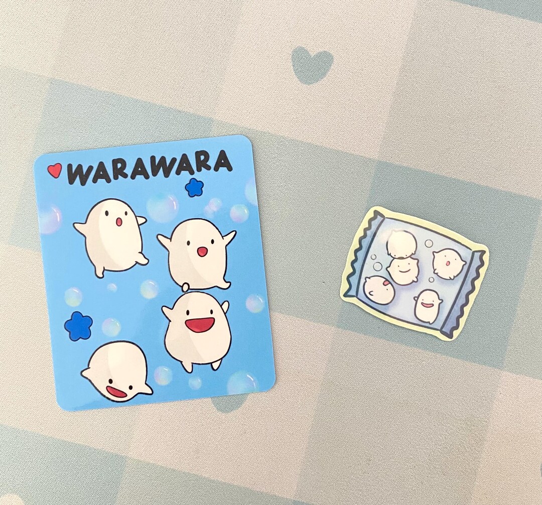 Warawara Sticker Set - Etsy