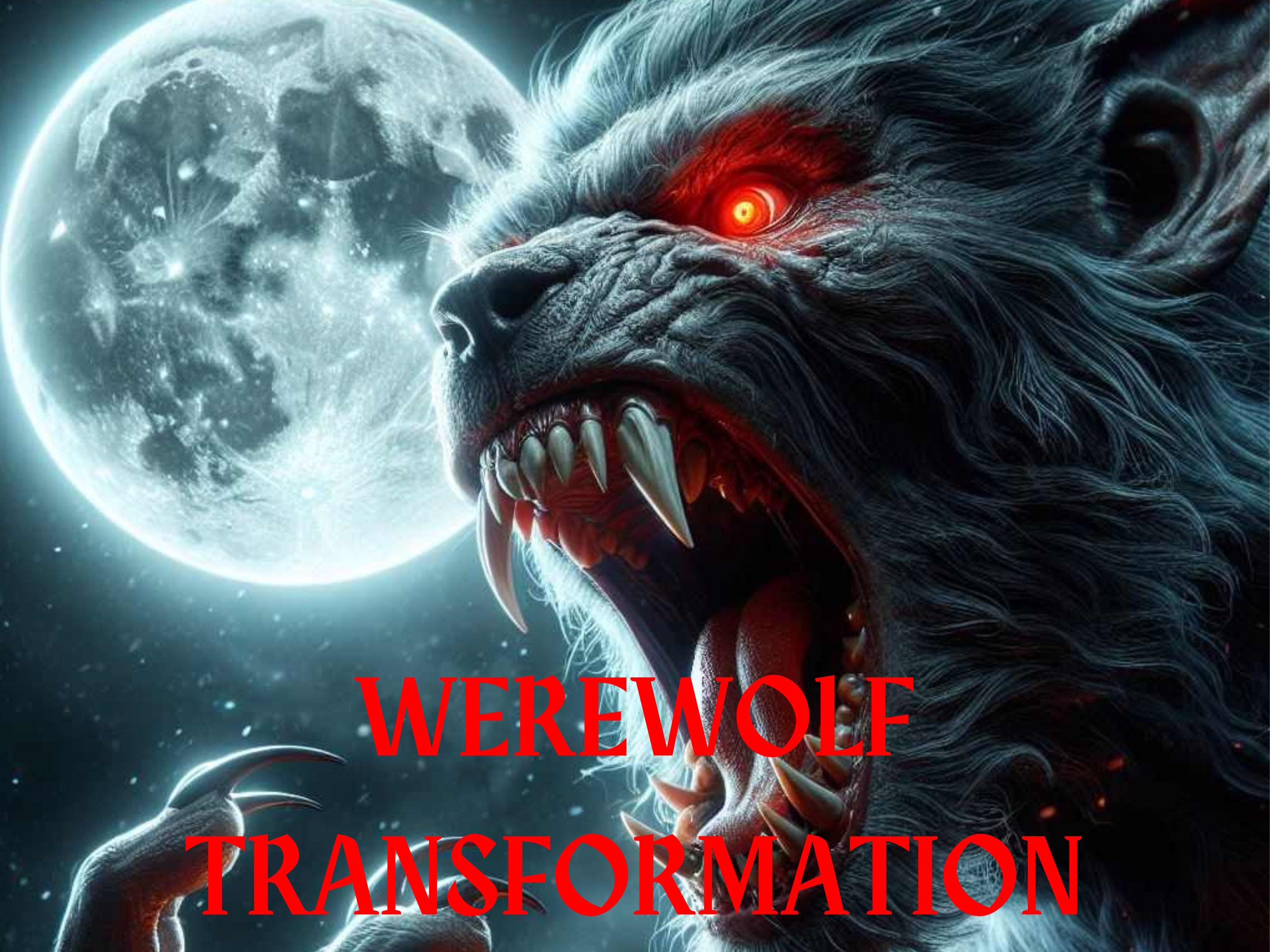 CELTIC WEREWOLF TRANSFORMATION // Laignech Fáelad Werewolf Descendent ...