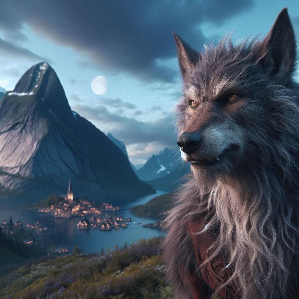 CELTIC WEREWOLF TRANSFORMATION // Laignech Fáelad Werewolf Descendent ...