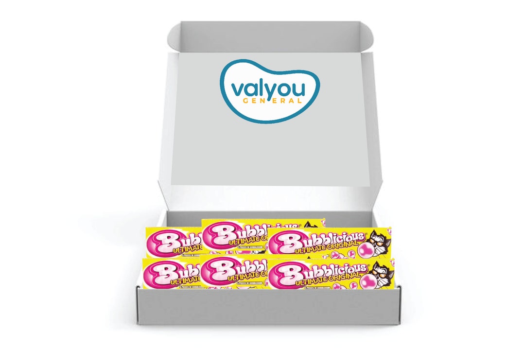 6 Packs | Bubblicious Ultimate Original Flavor Bubble Gum | 5 Pieces ...