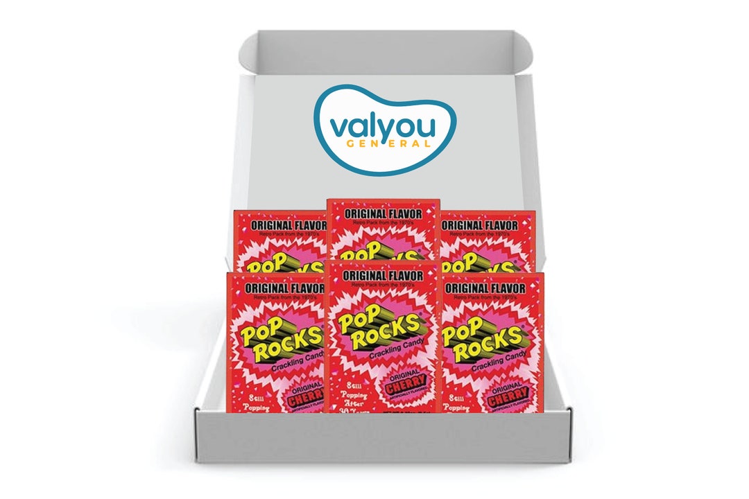 6 Packs | Pop Rocks Original Cherry Flavored Popping Crackling Candy ...