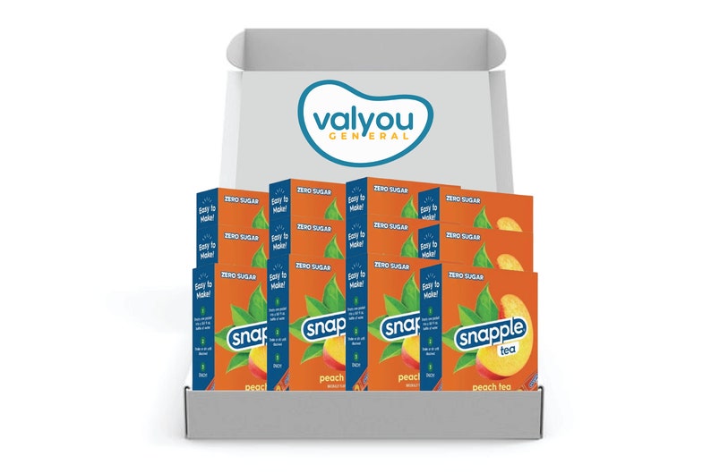 12 Packs full Box Snapple Fruit on the Go Variety Flavor Drink Mix 6 ...