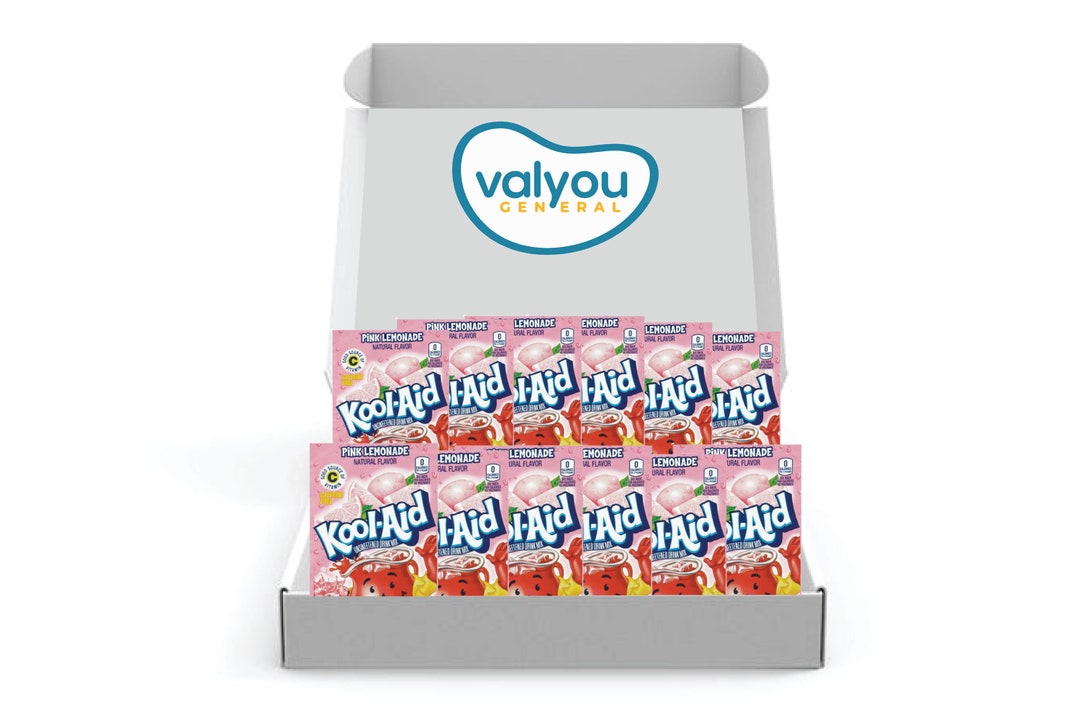 12 Packs | Kool-aid Pink Lemonade Powdered Soft Drink Mixes | Koolaid ...