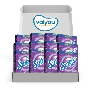 12 Packs | Sunkist Variety Singles to Go Drink Mix | Choose Your Own ...