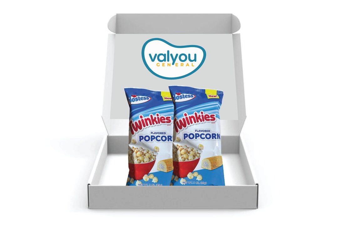 2 Bags | New Hostess Twinkies Flavored Popcorn | 3oz | Movie and Game ...