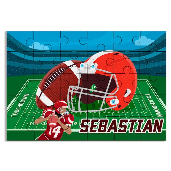 Football Jigsaw Puzzle - Etsy