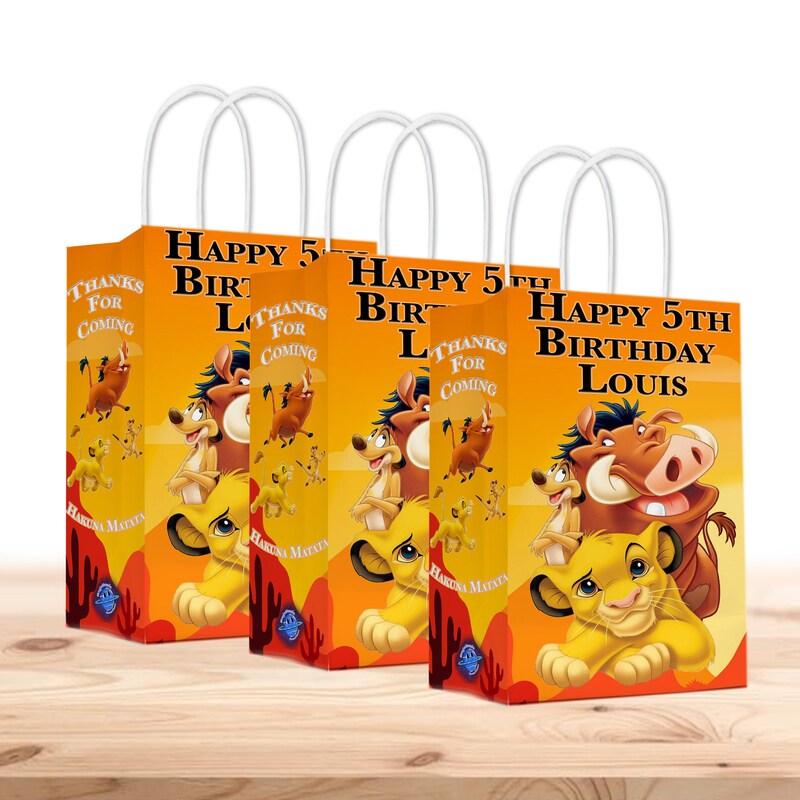 Lion Party Supplies - Etsy