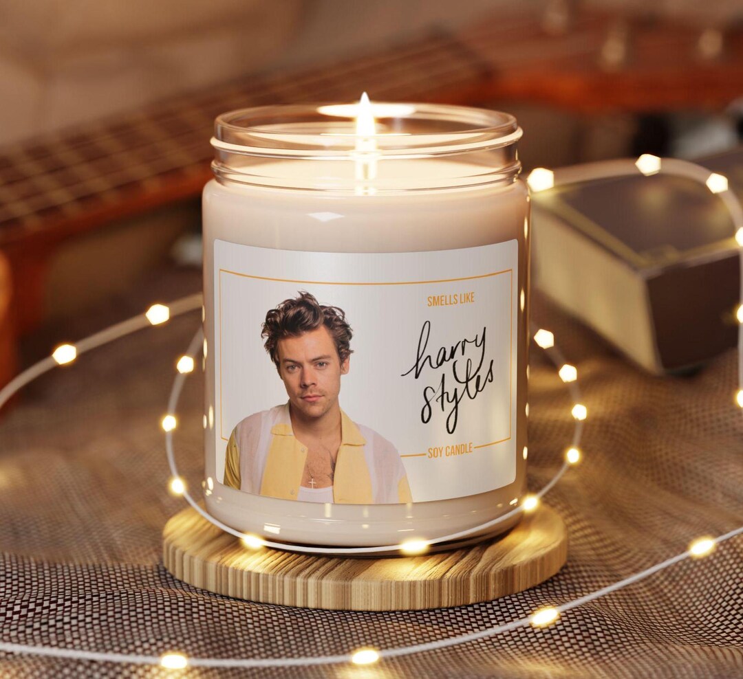 Harry's Custom Scented Soy Candle - Smells Like Harry, Perfect Gift for ...