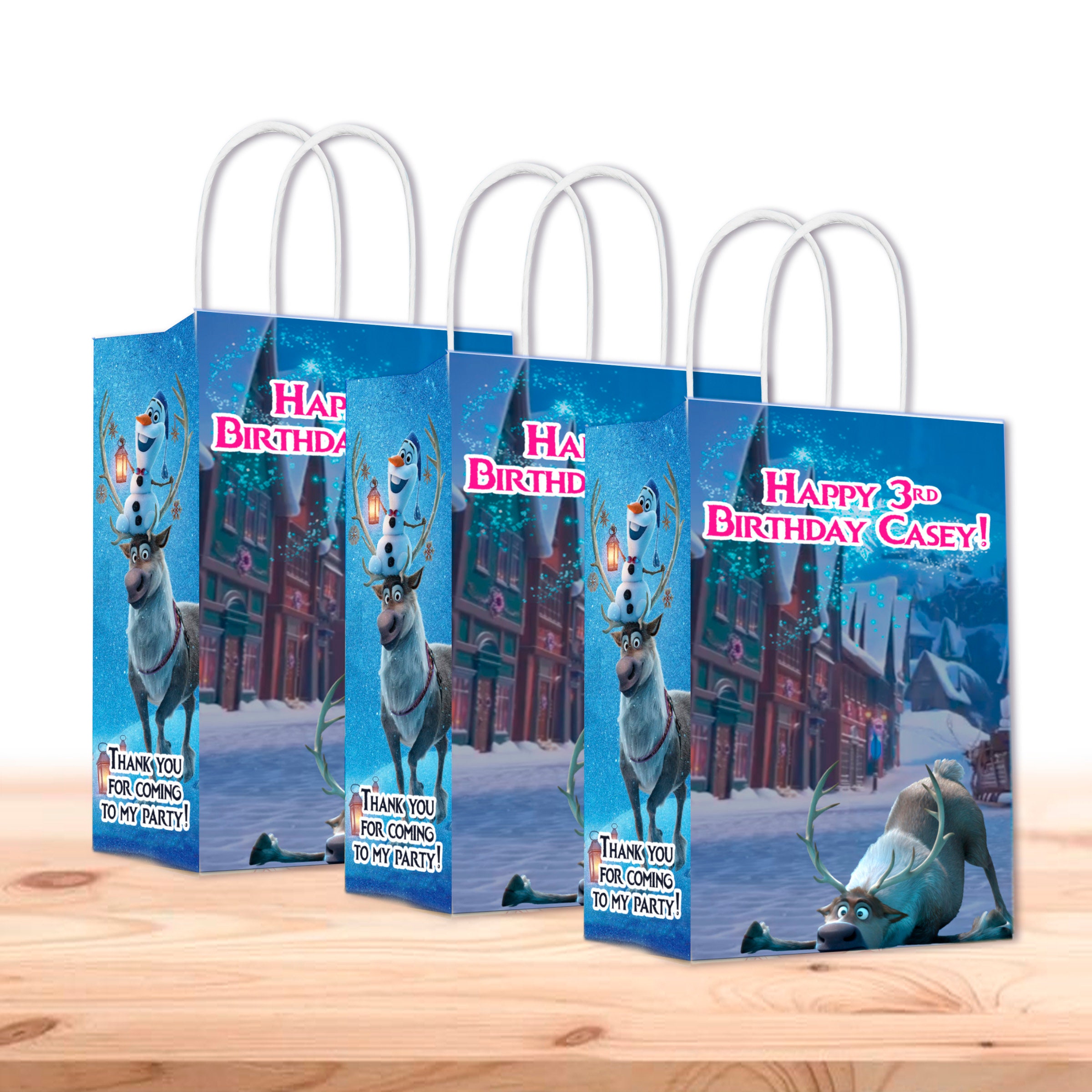 Olaf Gift Favor Bags 12-pack Frozen, Olaf Party Decor and Party ...