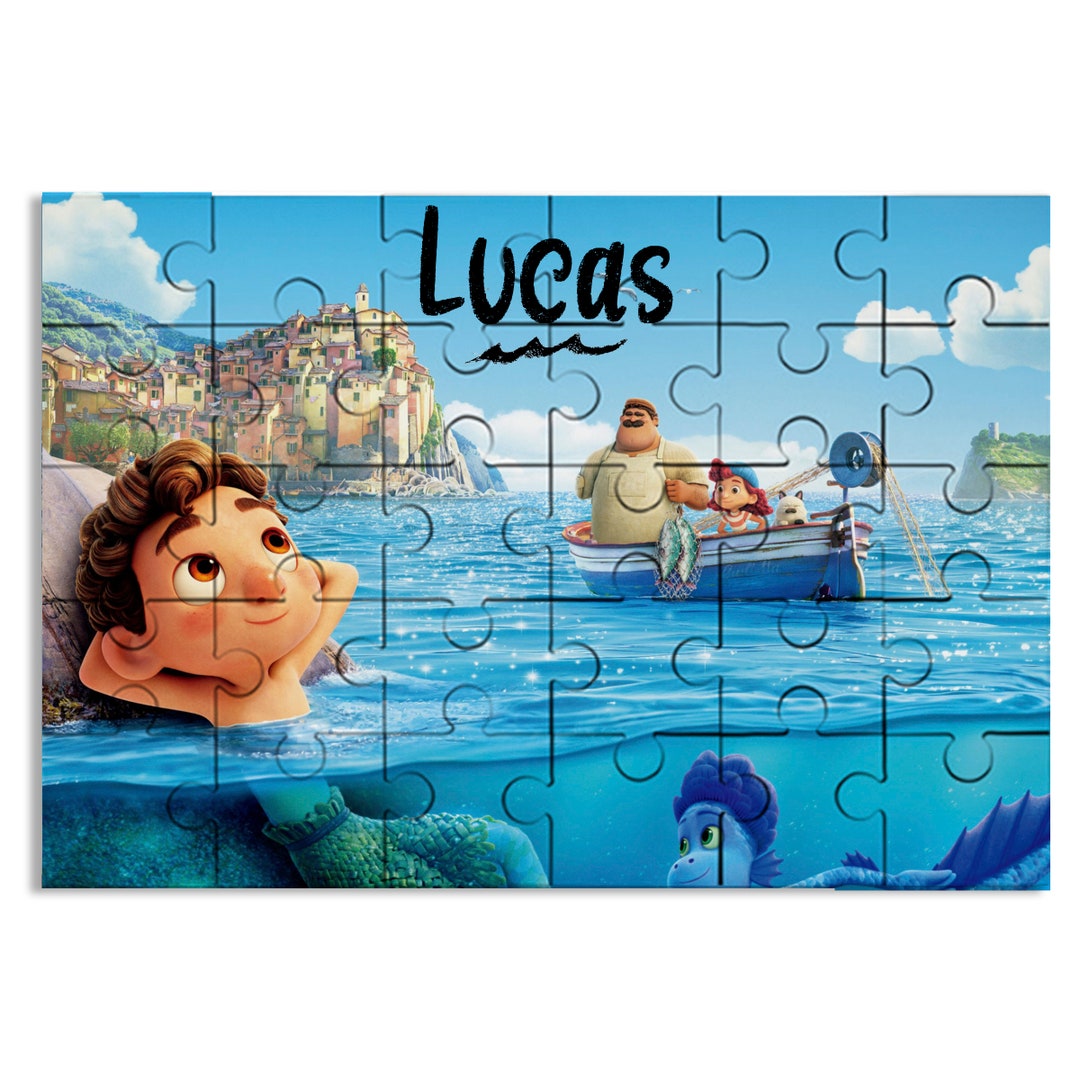 Luca Custom Jigsaw Puzzle for Kids With Name - 30pcs | 7.5x9.5in ...