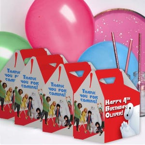 Baymax Gable Candy Box - 12pack - 4.4x4.5x3in - Customizable With Name ...