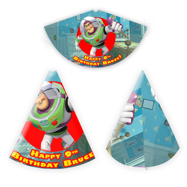 Toy Story Birthday Party Hats for Kids - 12pack – Customizable With ...