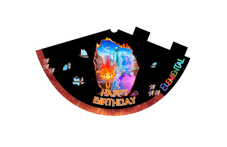 Elemental Birthday Party Hats | 12-pack | Elemental, Diseney Birthday ...