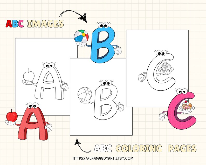 Alphabet Letters PNG, for Classroom Wall, Alphabet Poster Cards ...