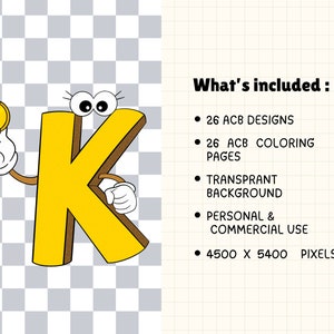 Alphabet Letters PNG, for Classroom Wall, Alphabet Poster Cards ...