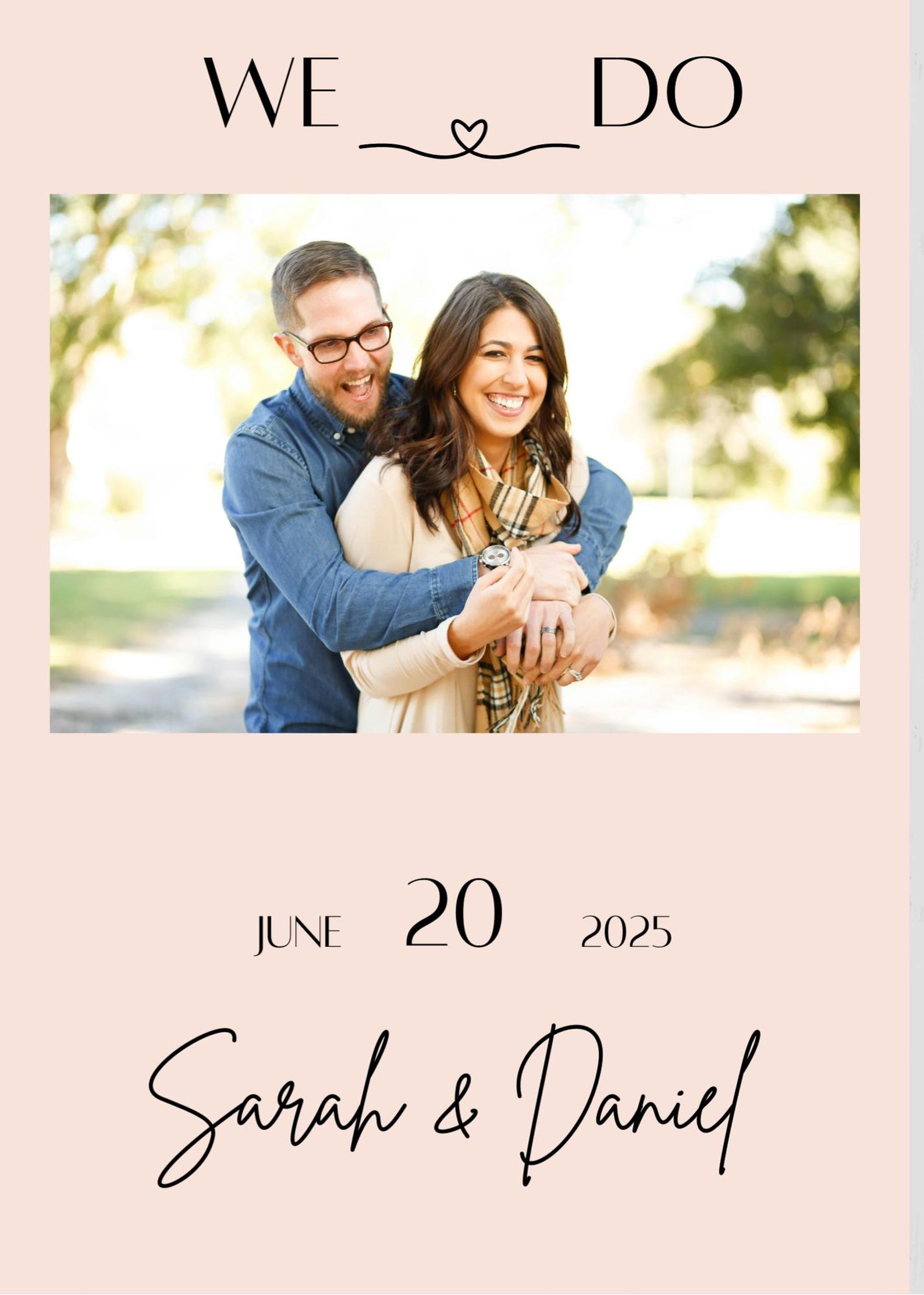 Say “I Do” to Easy & Elegant Wedding Invites! Wedding Invitation ...