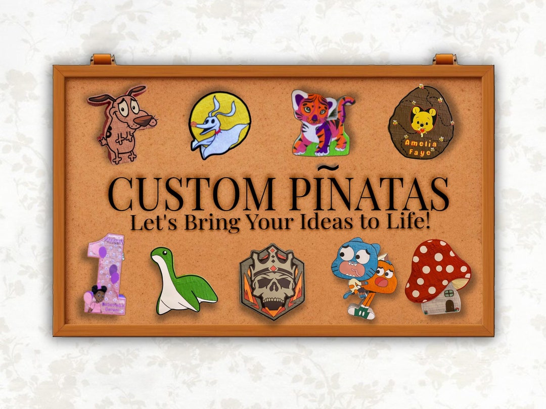 Custom Piñata Animal Piñata Made-to-order Party Centerpiece Handmade ...