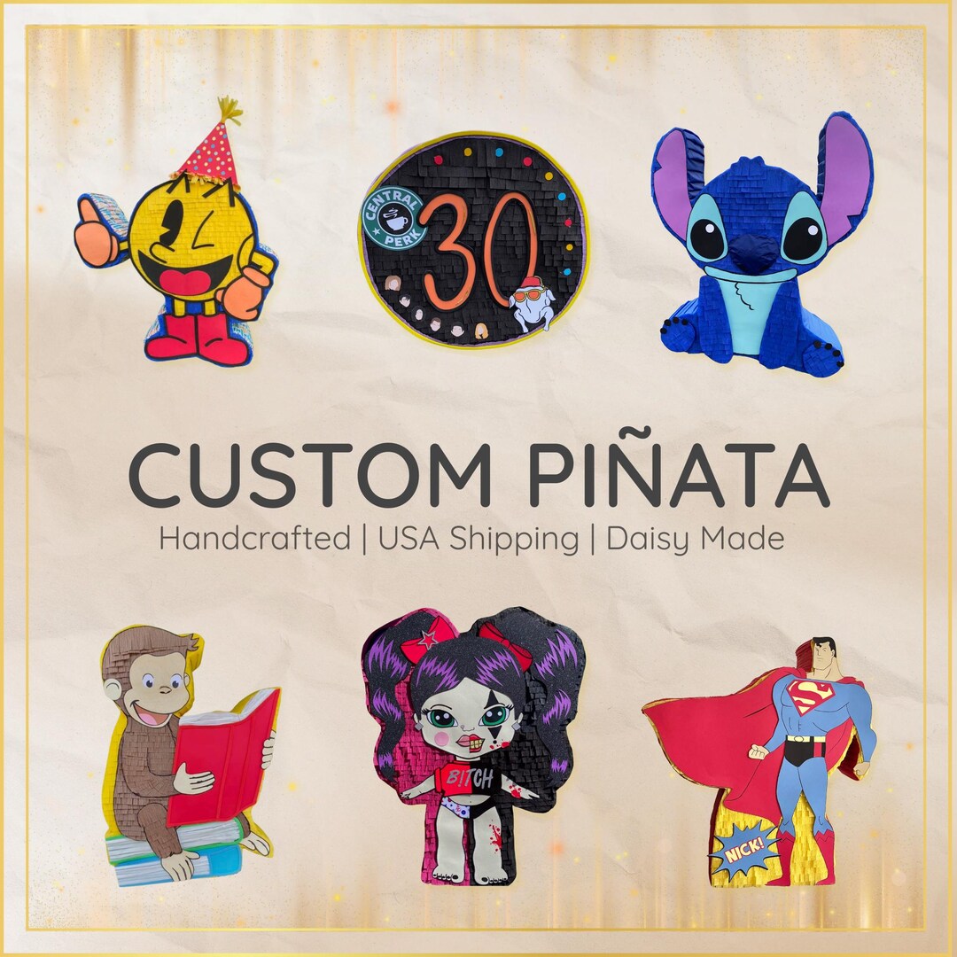Custom Handcrafted Piñata | Animal Piñata | Party Game | Unique ...