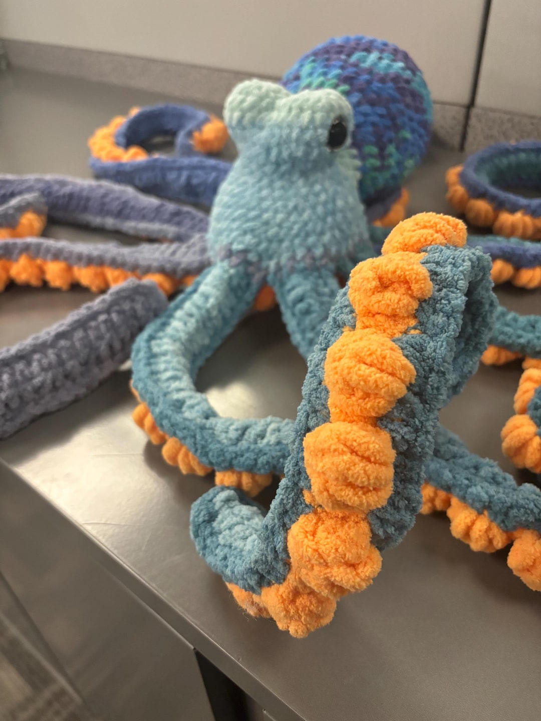 Made to Order Large Plush Octopus | Custom Crochet Octopus | Anchor the ...
