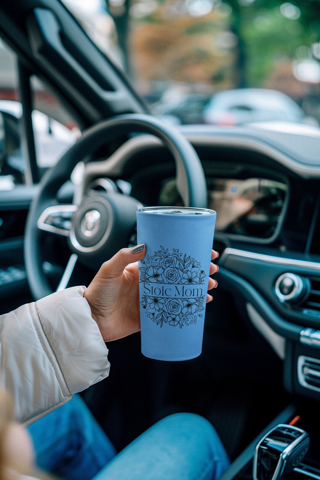 Stoic Mom Tumbler, Appreciation Gift for Her, 20oz Coffee Cup - Etsy