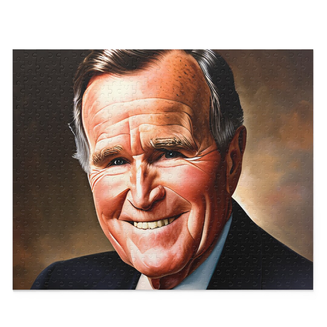 Presidential Puzzle: H.W. Bush's Legacy Jigsaw Puzzle - Etsy