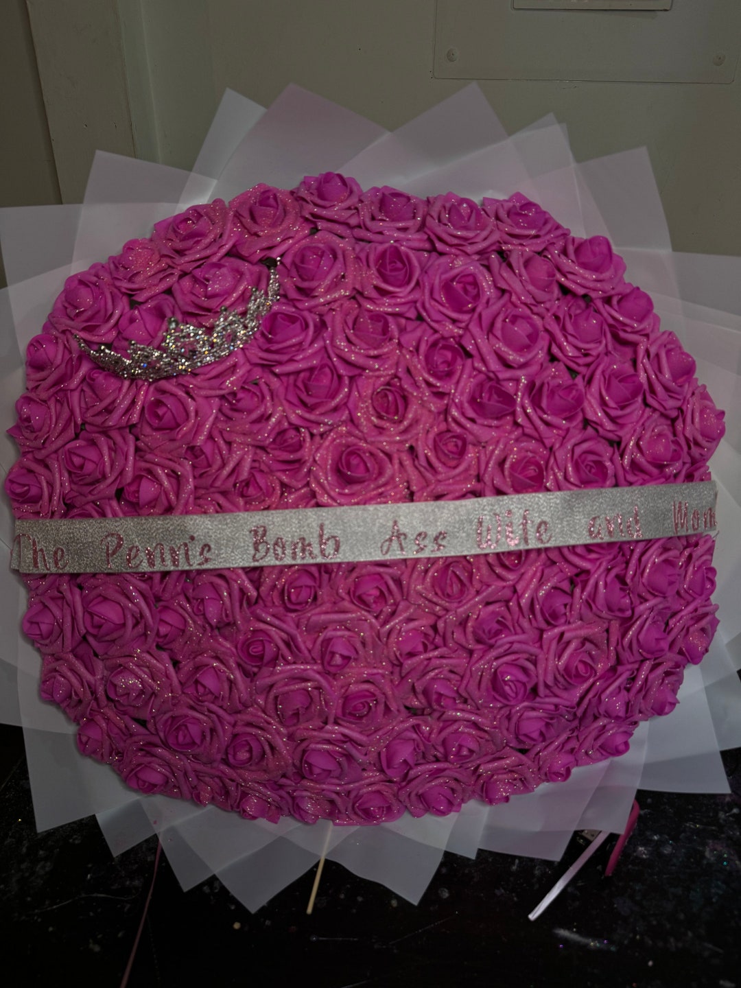 100 Rose Princess Bouquet - Etsy