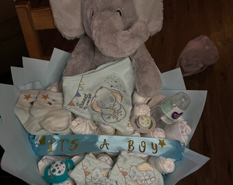 Diaper Bouquet, Ramo De Pañales - Etsy