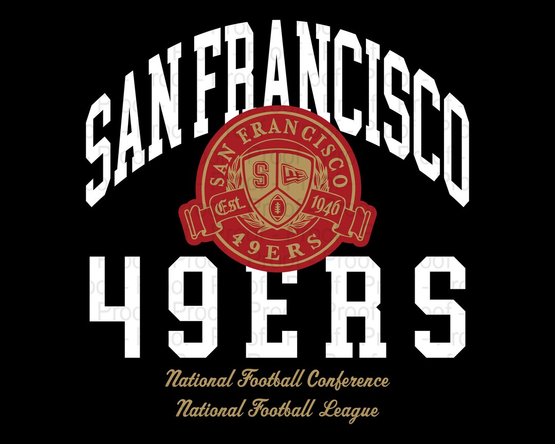 49 Ers Football PNG, 49 Ers Football Sweatshirt Design , Football Png ...