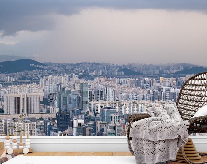 Skyscraper Wallpaper / Art Wallpaper / City Wallpaper / Modern ...