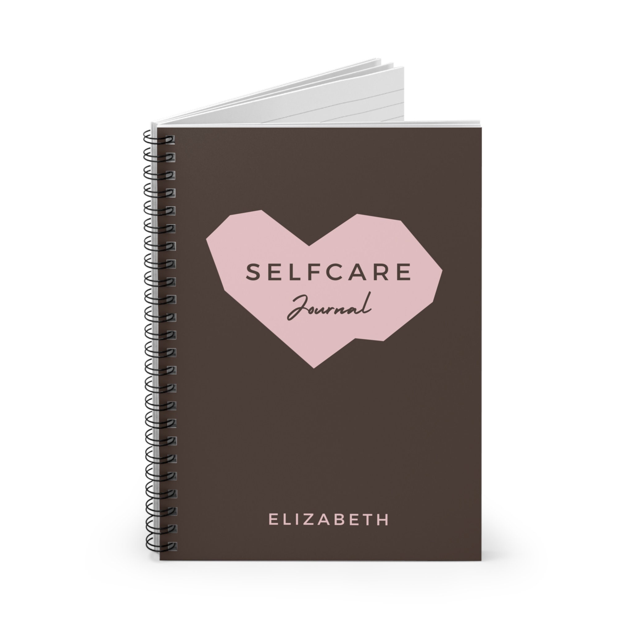 Personalized Self-care Notebook, Self Care Journal, Wellness Journal ...
