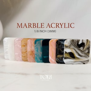 Marble / Pearl Cast Acrylic Sheet | 3mm Acrylic | Xtool Acrylic | Laser ...