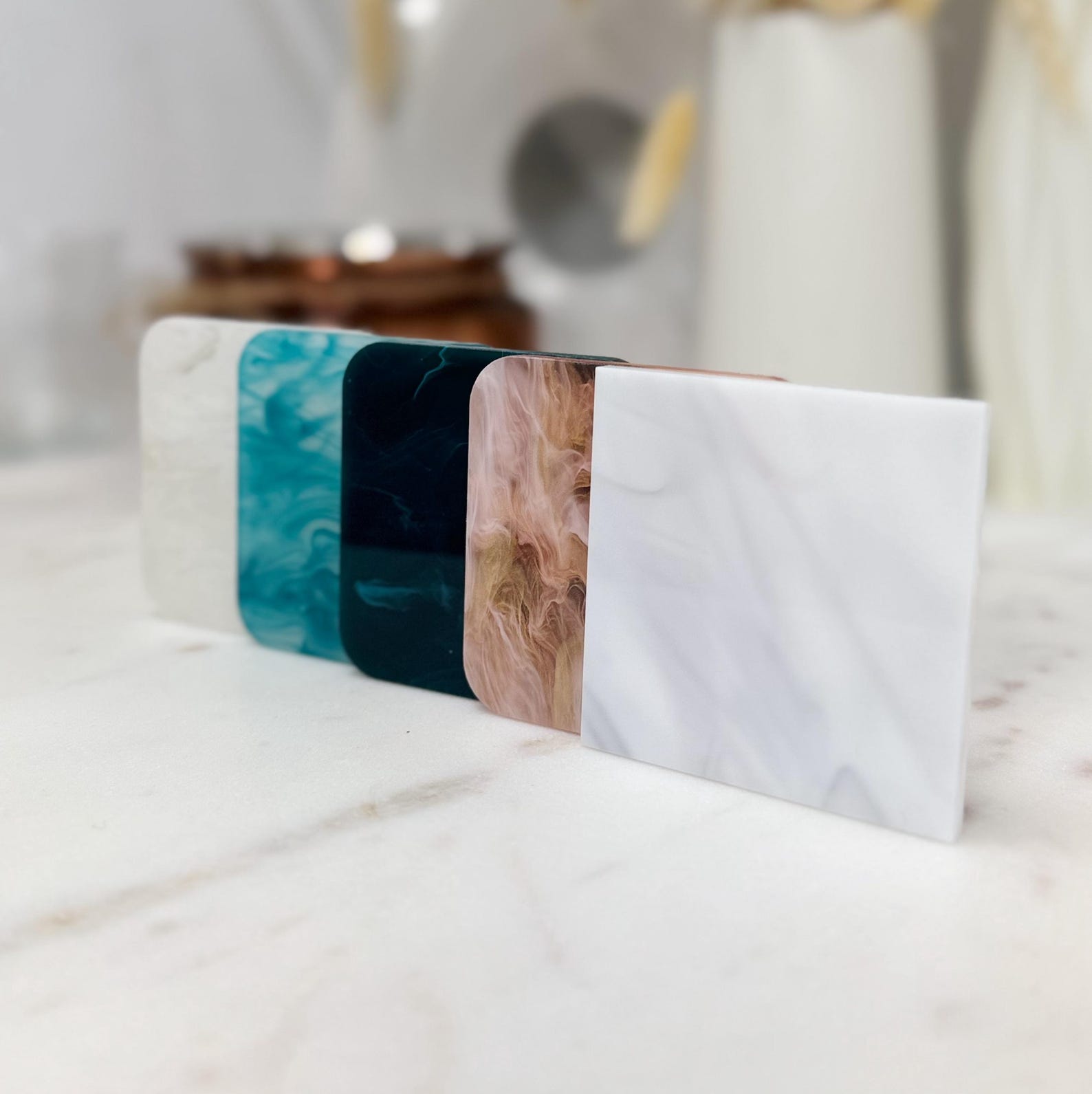 Marble / Pearl Cast Acrylic Sheet | 3mm Acrylic | Xtool Acrylic | Laser ...