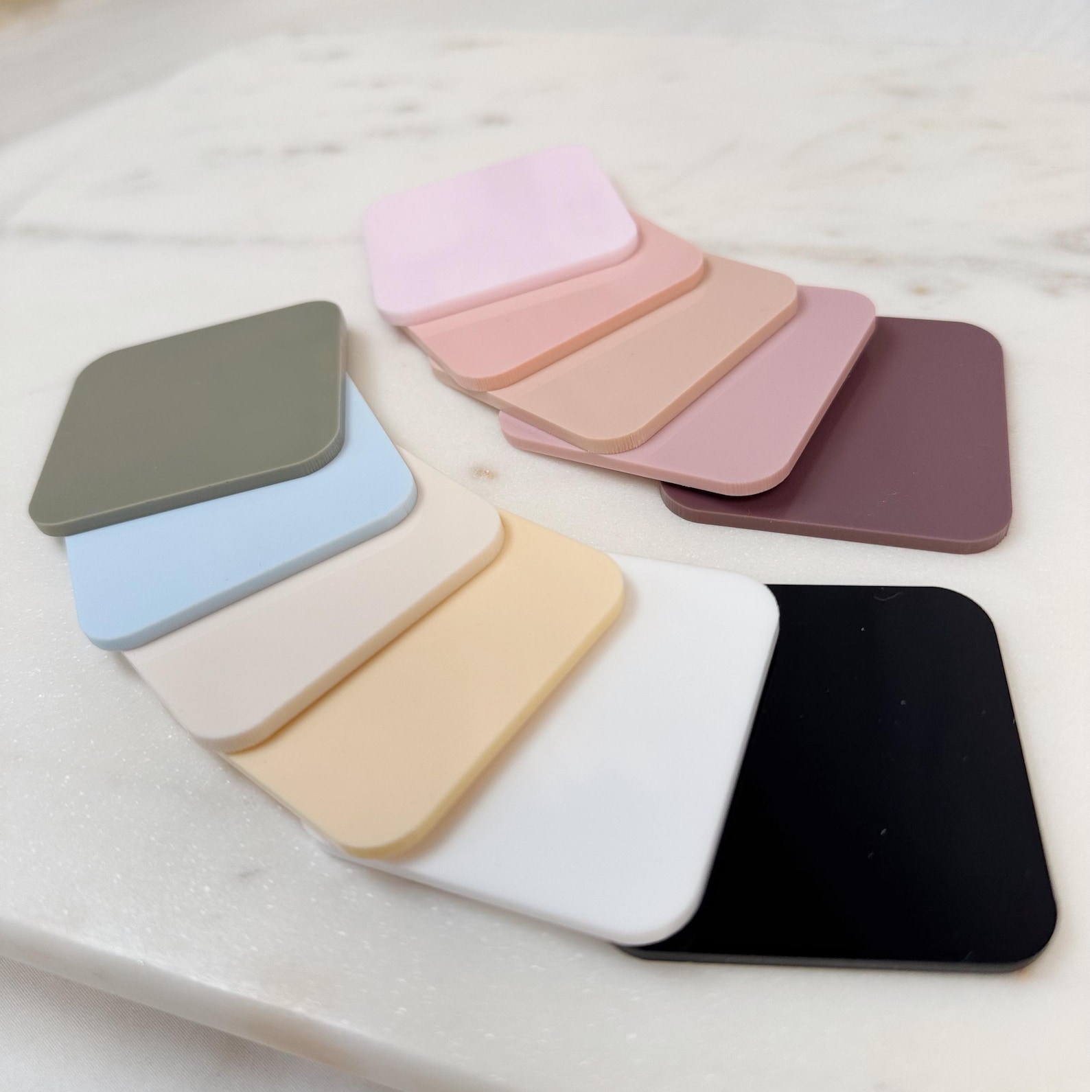 Pastel Cast Acrylic Sheet | 3mm Acrylic | Xtool Acrylic | Laser Cutting ...