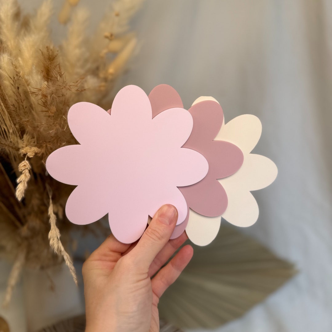 Daisy Acrylic Blank, Colored Acrylic Blank, Flower Acrylic Blank ...