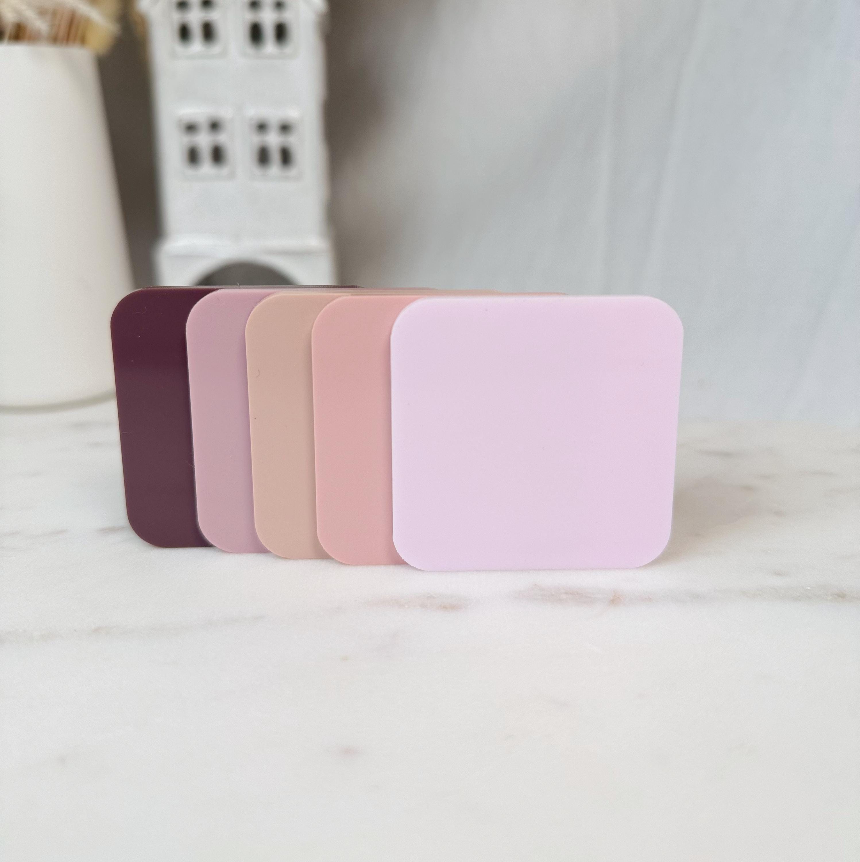 Pastel Cast Acrylic Sheet | 3mm Acrylic | Xtool Acrylic | Laser Cutting ...