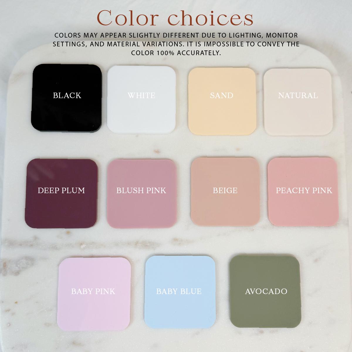 Lash Brow Photo Prop, Colored Acrylic Blank, Lash Tech Sign Prop ...